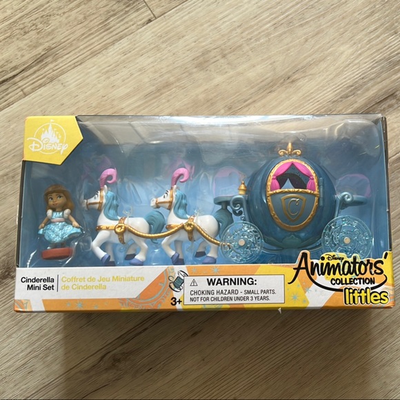 Disney | Toys | Disney Animators Collection Littles Cinderella Mini Set ...